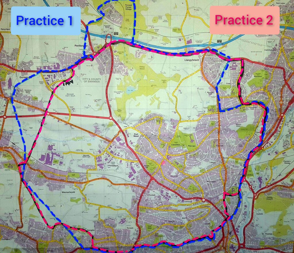 Practice Boundary Area – Fforestfach Medical Centre